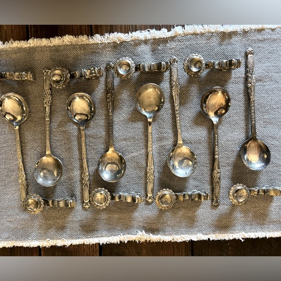 Dining | Vintage Dragon Spoons And Rests | Poshmark